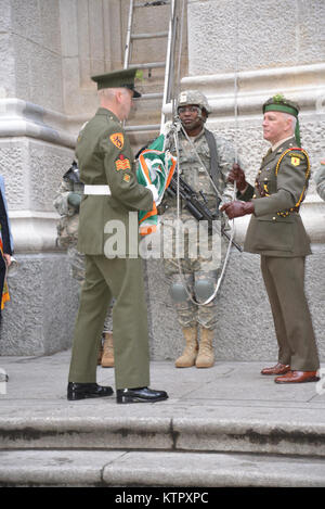 Lt. Col. Sean Flynn, battalion commander of the New York National Guard's 1st Battalion 69th ...
