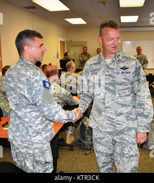 Major General Anthony German and Brigadier General Timothy LaBarge ...