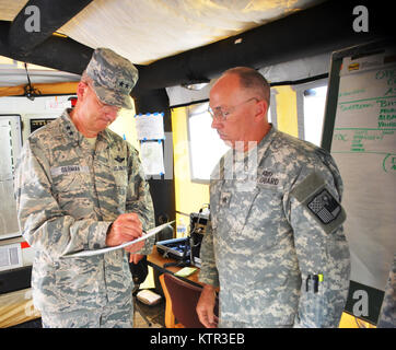 Major General Anthony German and Brigadier General Timothy LaBarge ...