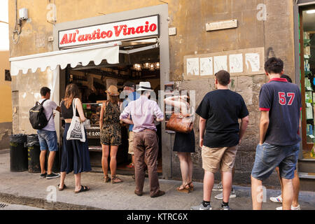All Antico Vinaio Florence Italy Stock Photo - Alamy