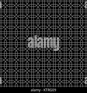 Antique seamless background octagon cross geometry line Stock Vector ...