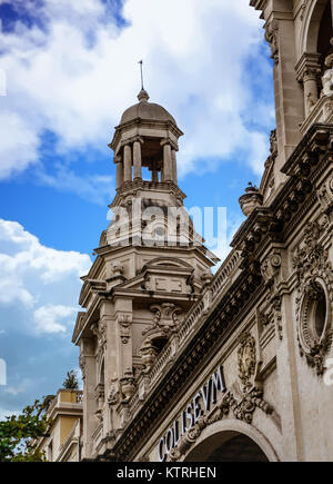 Beautiful Coliseum Building in Barcelona, Spain Stock Photo - Alamy