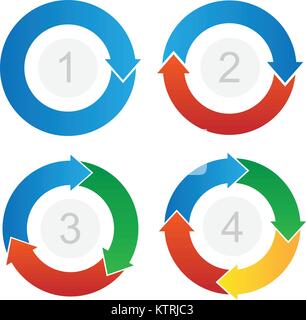 Infographic vector chart design with curved element Stock Vector Image ...