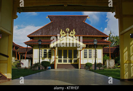 Keraton Sambas Palace, Sambas, West Kalimantan, Indonesia Stock Photo ...