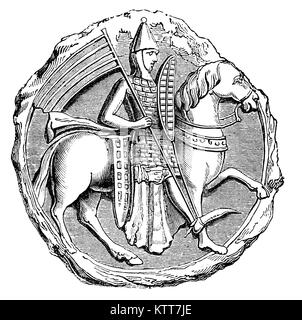 Middle Ages, knights, woodcut, early 16th century, military, knight ...