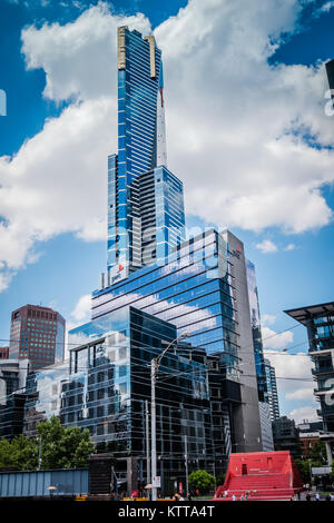 modern glass buildings in melbourne (australia Stock Photo - Alamy