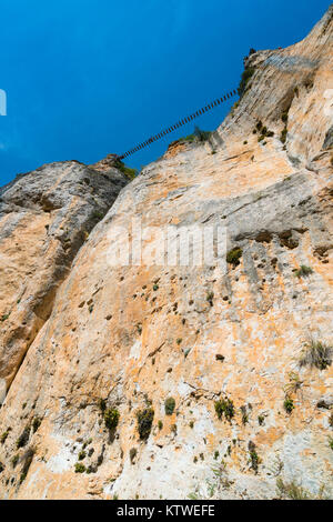Via Ferrata, Escabas River, Priego, Ruta del Mimbre, Cuenca, Castilla ...