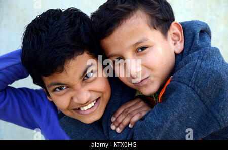 Two angry brothers fighting eachother Stock Photo - Alamy