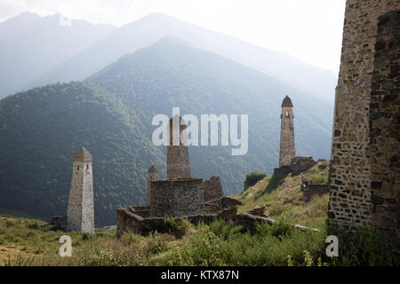 Military tower of Nakh medieval architecture, typical Vainakh towers ...