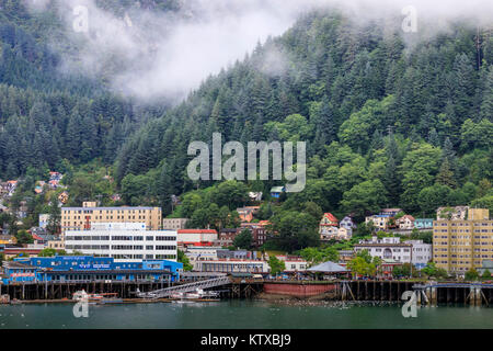 The Alaska State Capital building Downtown Juneau Alaska Stock Photo ...