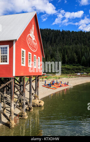 Historic Cannery at Icy Strait Point (Now musuem, retail shops, and ...