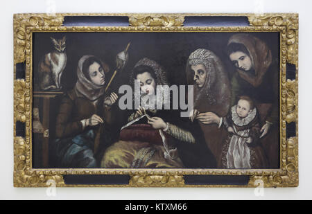 Jorge Manuel Theotokopoulos - The Family of El Greco Stock Photo - Alamy