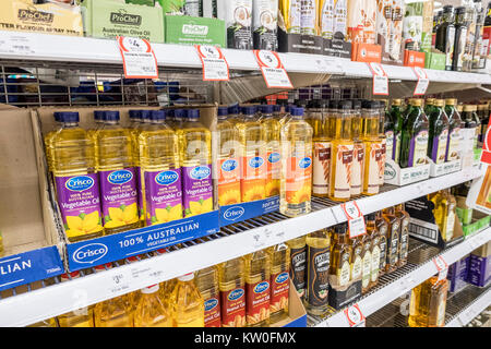 Cooking oil for sale in a Coles supermarket extra virgin olive oil ...