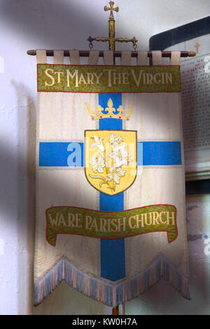 The Ware coat of arms, Hertfordshire Stock Photo - Alamy