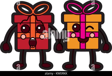 gift boxes emoji icon image Stock Vector Image & Art - Alamy