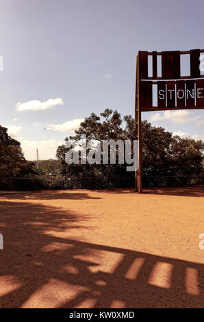 Metal Artwork Sculpture with Poetry located at Ballast Point Park in ...