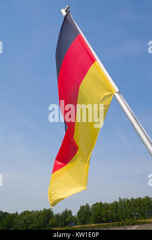 German flag national flag of germany tri Stock Photo - Alamy