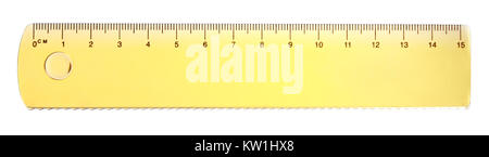Bending Plastic Ruler Stock Photo - Alamy