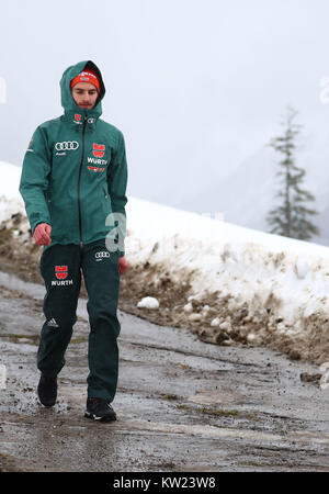 Oberstdorf, Germany. 30th Dec, 2017. Richard Freitag in action during ...