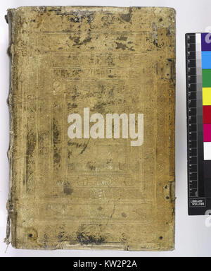 This historical manuscript cover features the work of Asconius Pedianus ...