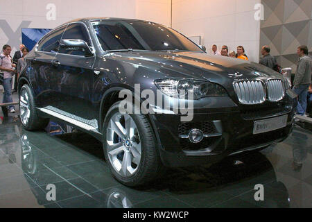 The BMW X6, a luxury crossover SUV, is known for its high-performance ...