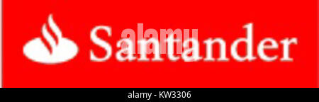 Logo SANTANDER Bank. *** Logo SANTANDER Bank Stock Photo - Alamy
