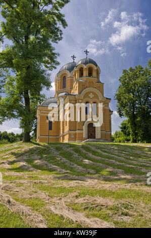Orthodox church of St. Simeon Slupnik of 1910 built in neo-Byzantine ...