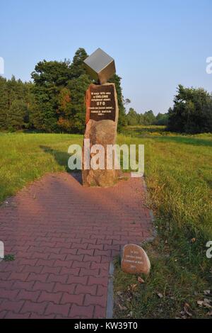 UFO monument in Emilcin, Lublin Voivodeship, Poland Stock Photo - Alamy