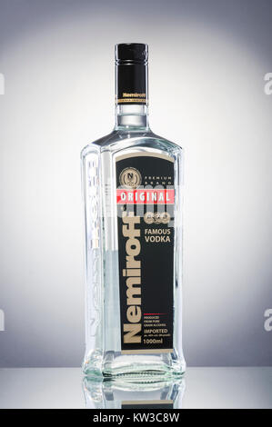 nemiroff premium ukrainian vodka Stock Photo - Alamy