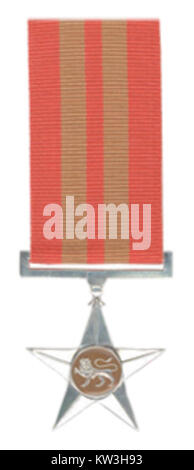 The Bravery Star in Silver is an award given for acts of heroism and ...