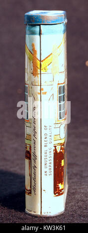 This image shows a vintage tin container labeled 'Ardath Splendo ...