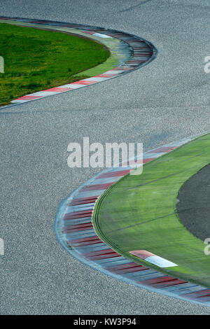 s-curve in motorsport race track Stock Photo - Alamy