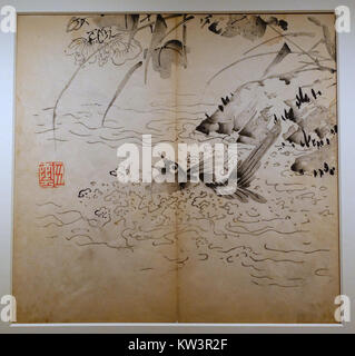 A classical Chinese calligraphy piece from The Palace Museum ...