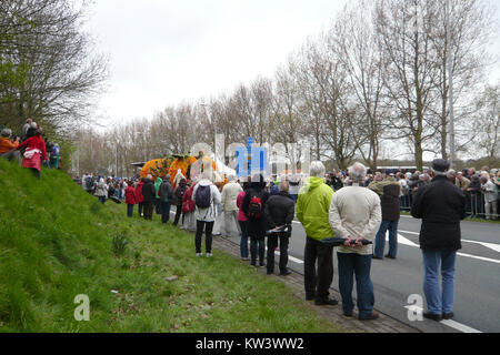 The Bloemencorso in Lisse, Netherlands, is a renowned flower parade ...