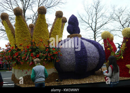 The Bloemencorso in Lisse, Netherlands, is a renowned flower parade ...