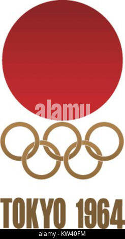 Tokyo, Japan 1964 Summer Olympics in Tokyo. Crown Prince Harald (t.h ...