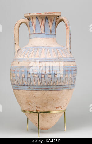 The Blue Painted Ibex Amphora from Malqata is an ancient Egyptian ...