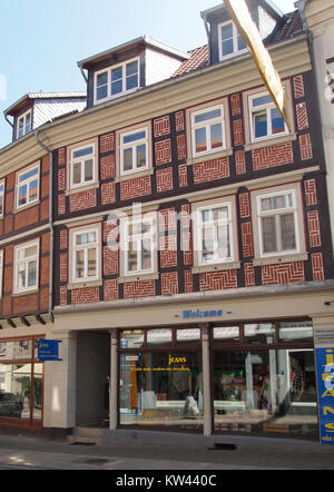 Lange Strasse in Blankenburg, Germany, is a main street known for its ...