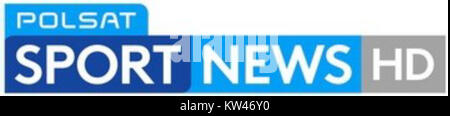 The Polsat News logo represents the Polish news channel, a prominent ...