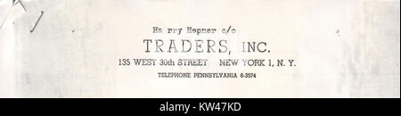 A historic photograph of traders at the New York Stock Exchange, and ...