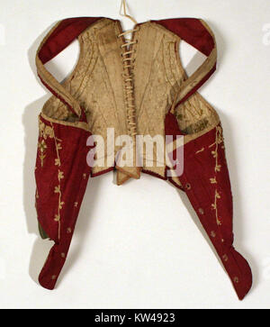 A historical bodice from the Metropolitan Museum of Art, cataloged as C ...