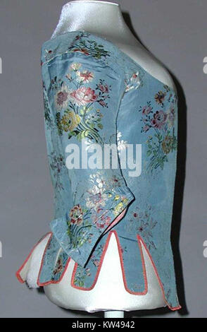 This historical bodice demonstrates period fashion, construction ...