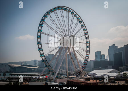 The Giant observation wheel in Hong Kong Stock Photo - Alamy