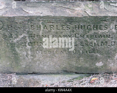 The Blackburn Workhouse sculpture plinth is a historical monument ...