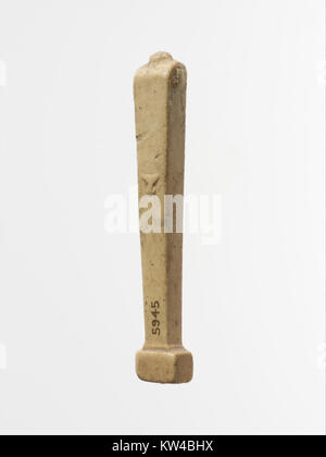 This bone object in the shape of a herm, accessioned as MET DP121086 ...