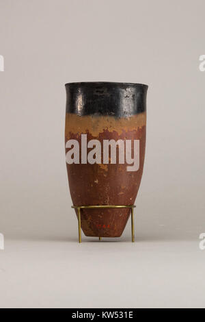 This black-topped red ware beaker is part of the collection at the ...