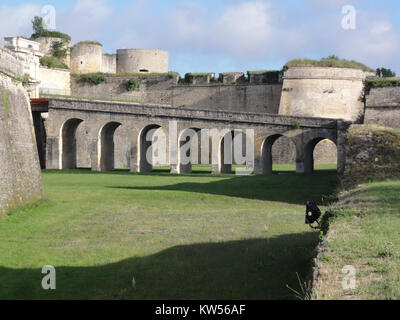 The Citadelle of Blaye, located in Gironde, France, is a historic ...