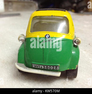 The BMW Isetta toy is a miniature version of the iconic Isetta microcar ...