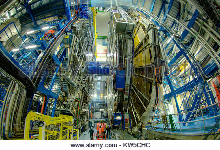 The experiment at CERN Geneva Switzerland: Atlas, Alice, LHC Large ...