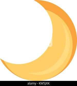 Moon quarter waning cartoon Stock Vector Image & Art - Alamy